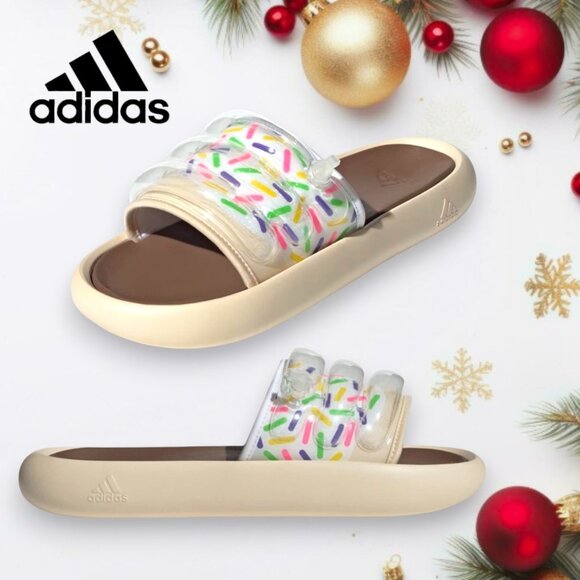 adidas | Shoes | Adidas Adilette Zplaash Sprinkles Unisex Sandals M2w13 ...